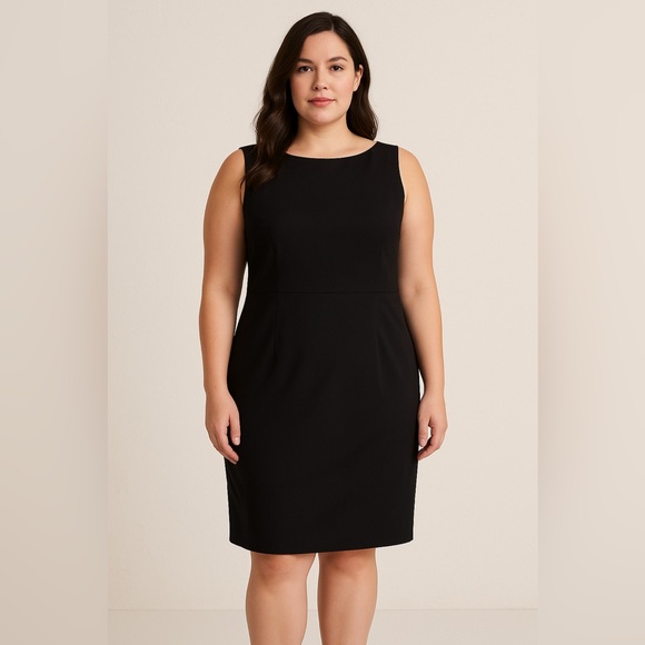 AB Studio | Dresses | Ab Studio Black Sheath Dress | Poshmark